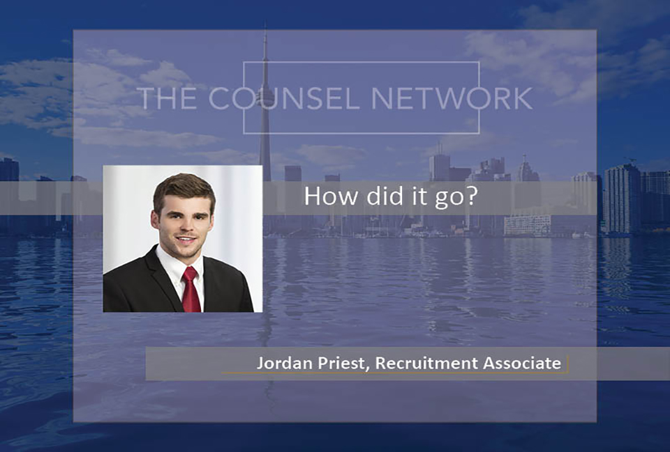 How did it go? | The Counsel Network