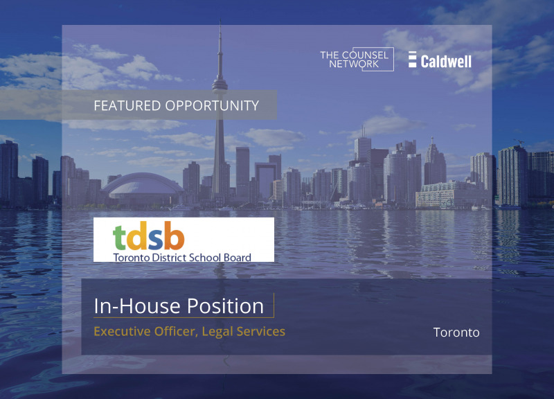 Executive Officer, Legal Services in Toronto, Canada